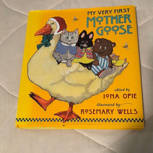 Other | Yellow Childrens Book With Goose Illustration | Poshmark